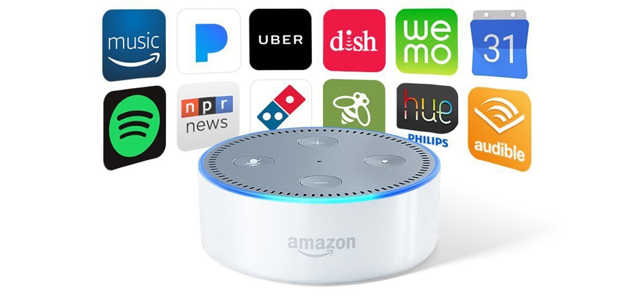 Amazon Echo Dot 2 gen. Biały - Głośniki przenośne - Sklep komputerowy - x-kom.pl